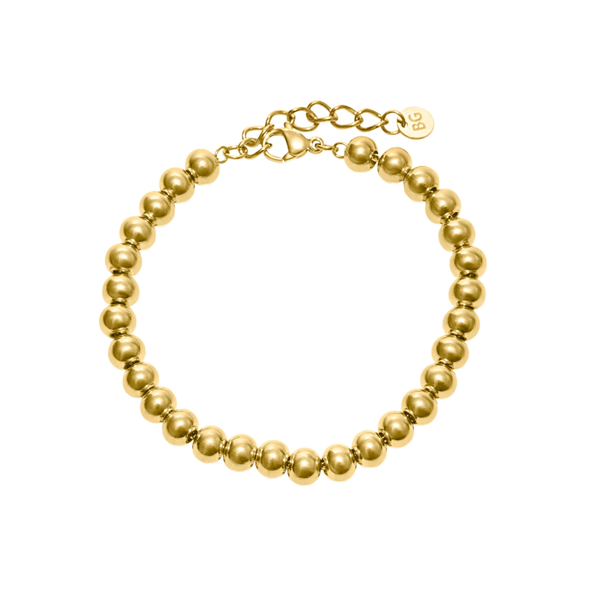 Dawn Bracelet Large - Grote Bolletjes Armband | Be Golden
