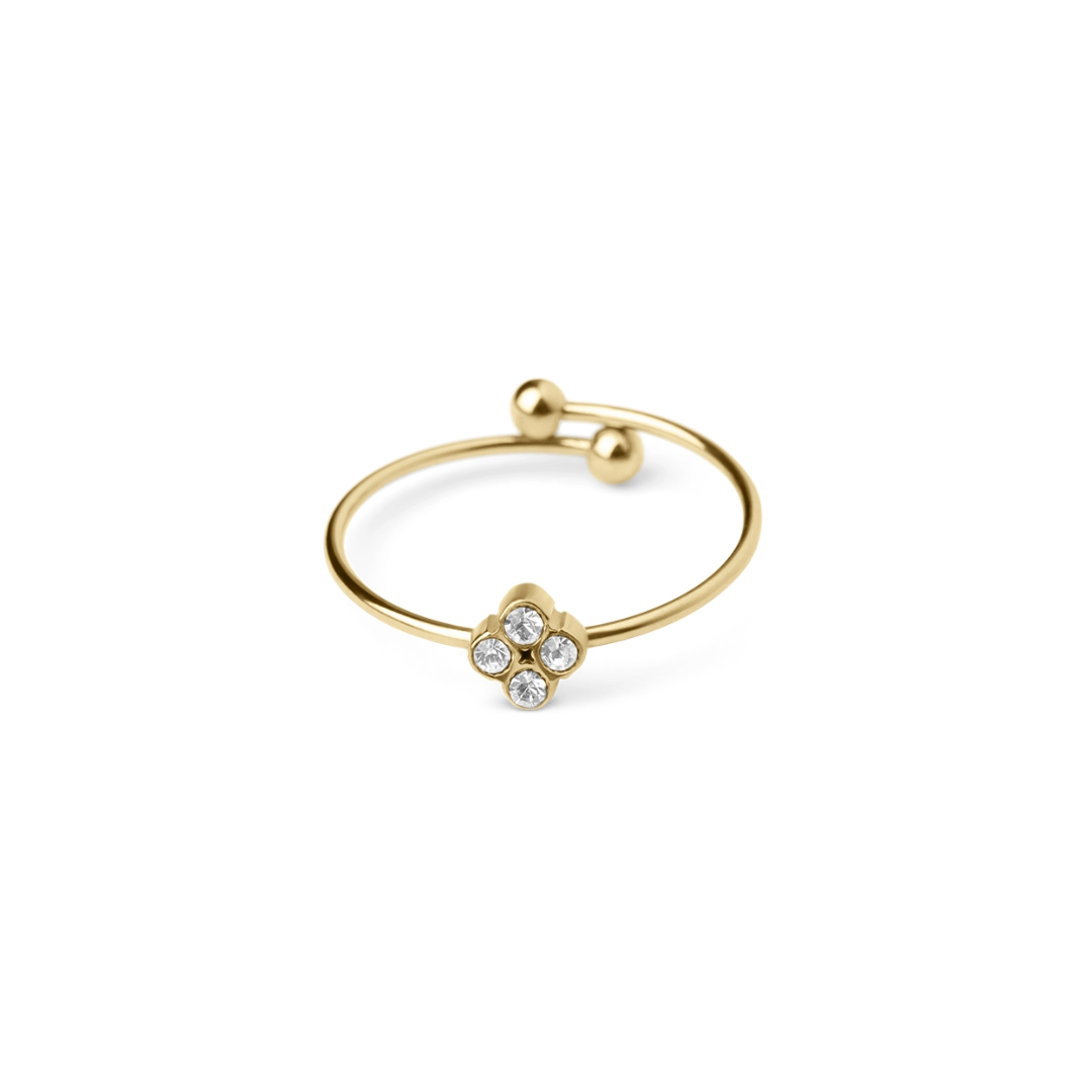 Lively Ring | Waterproof Stainless Steel Sieraden | Be Golden