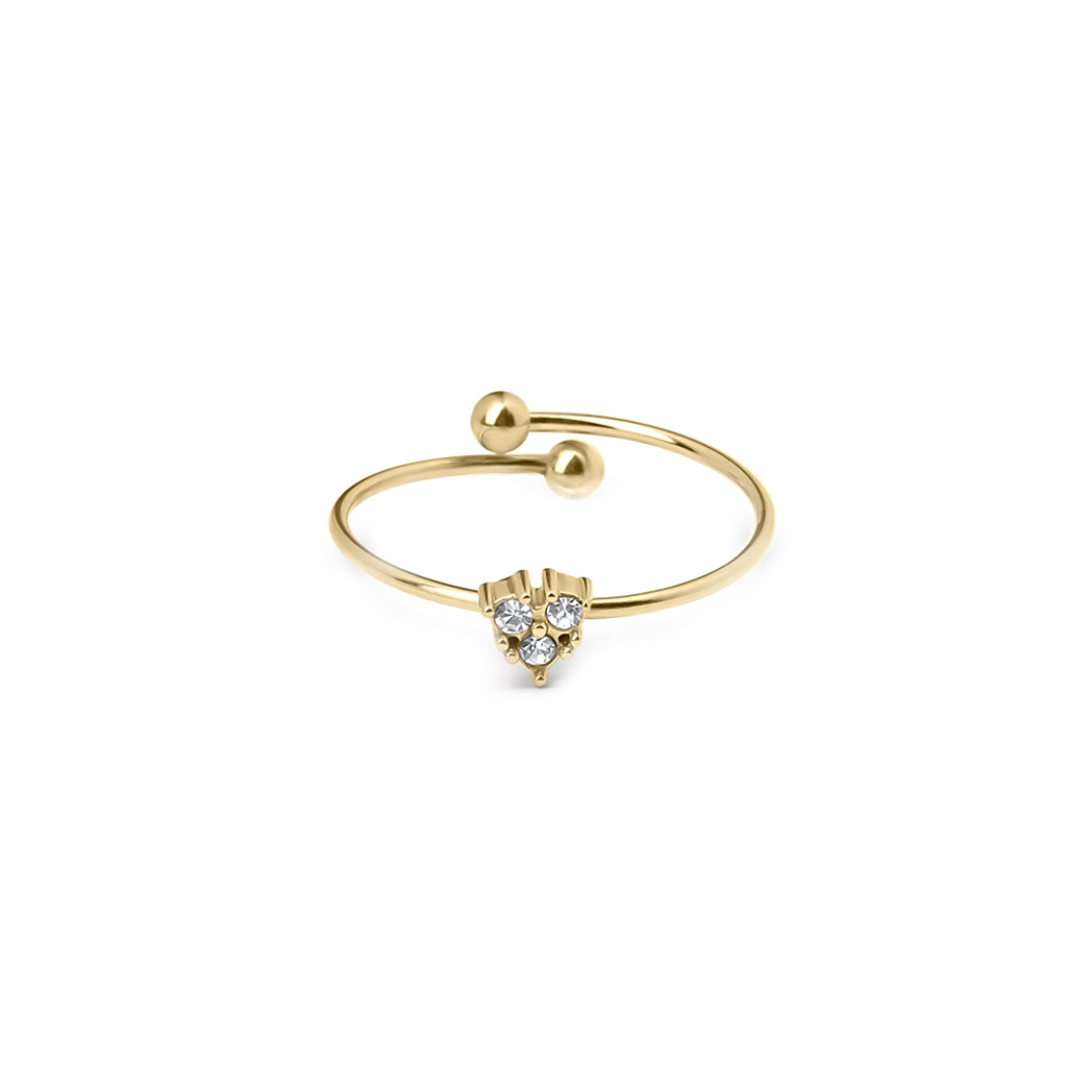Simplicity Ring | Waterproof Stainless Steel Sieraden | Be Golden